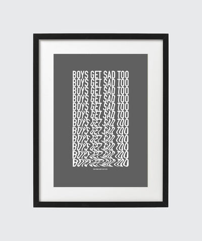 Boys Get Sad Too | Awareness Brand for Male Mental Health Issues